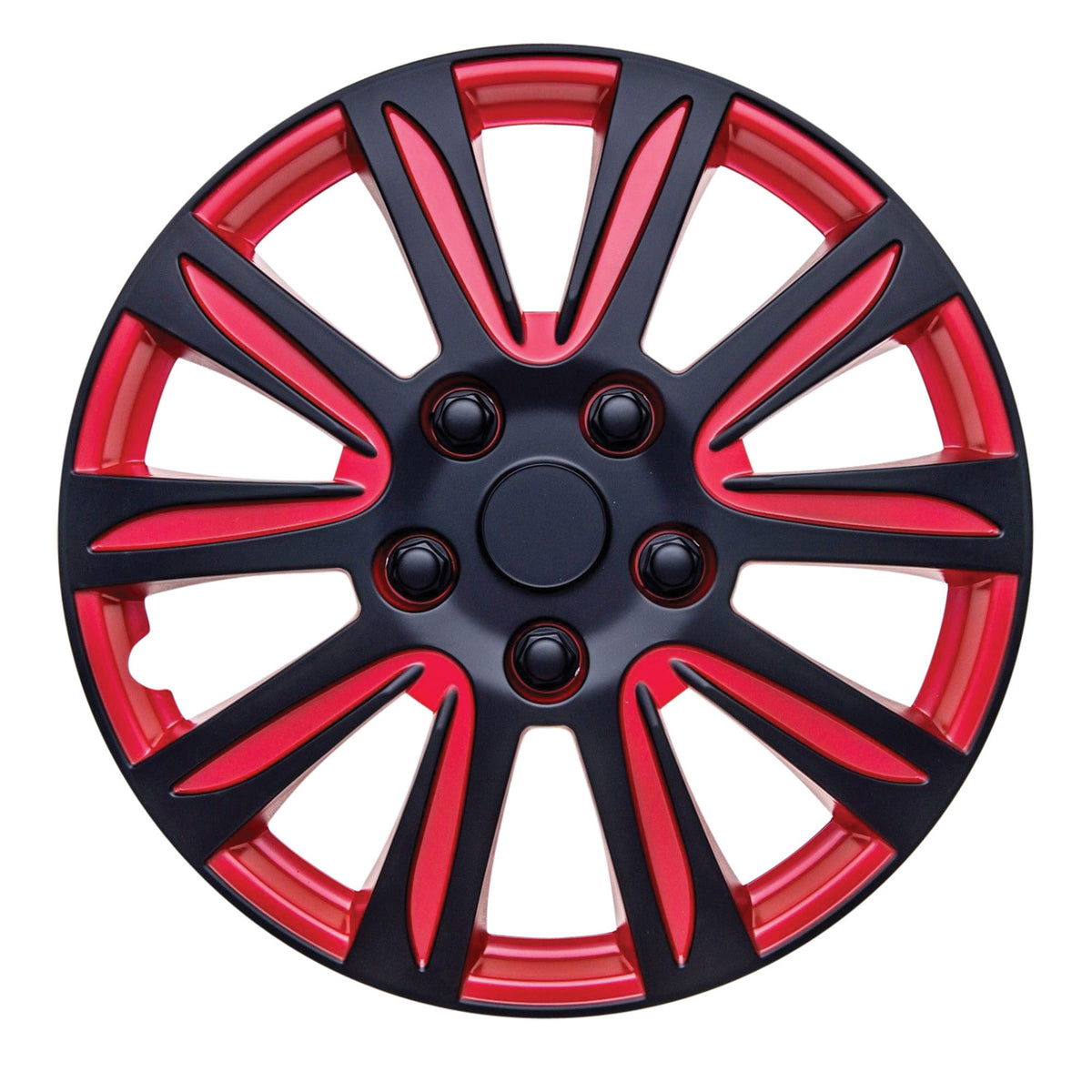 Swiss Drive 15" Marina Bay Red/Black Wheel Cover - 507136R — Automotive ...