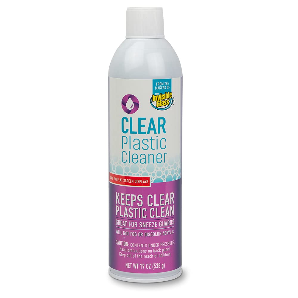 Invisible Glass Clear Plastic Cleaner - 19 oz — Specialised Equipment ...