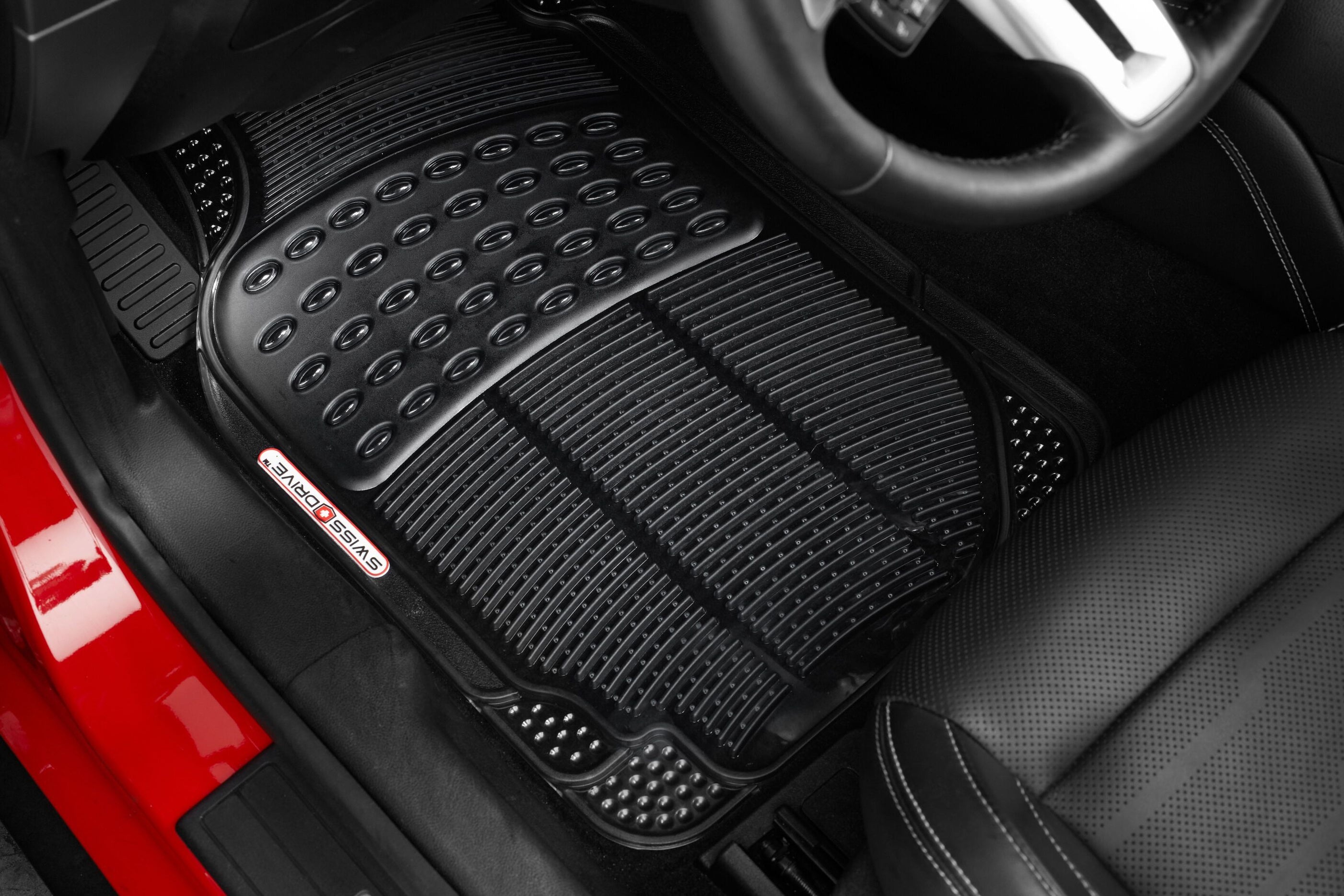 Swiss Drive All Weather Floor Mat 3 Piece Clear — Automotive Art Guyana